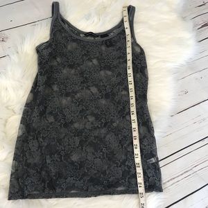 New York & Company | Tops | Ny Co Medium Gray Or Copper Lace Cami ...
